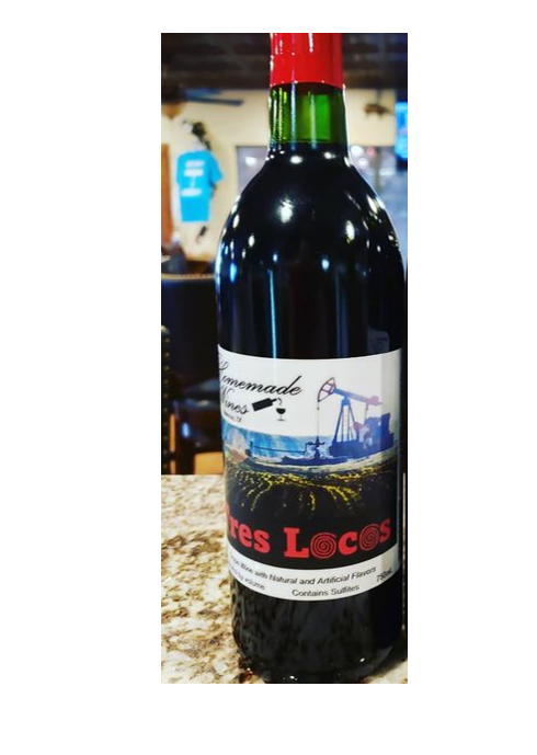 Tres Locos Bottle | Homemade Wines