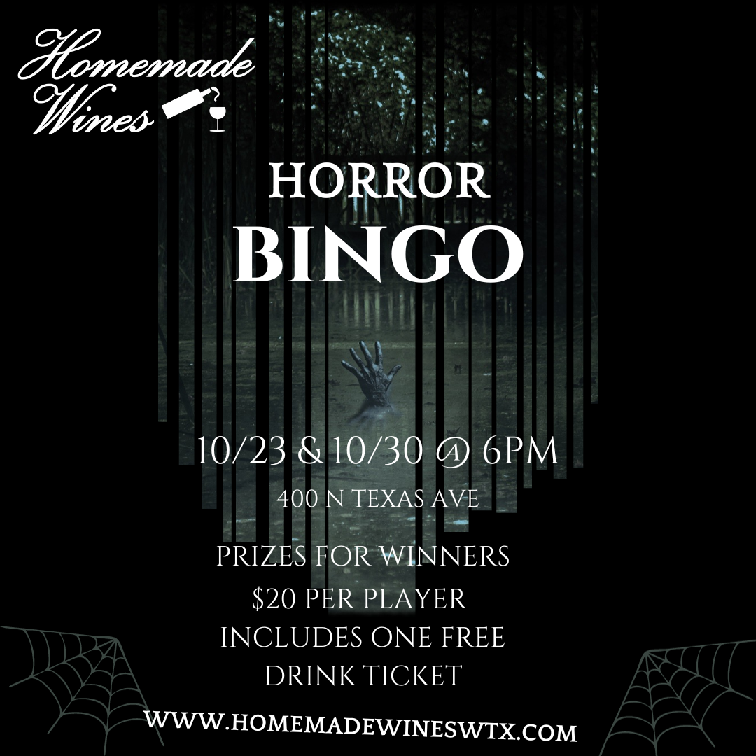 Horror Bingo - Odessa Arts